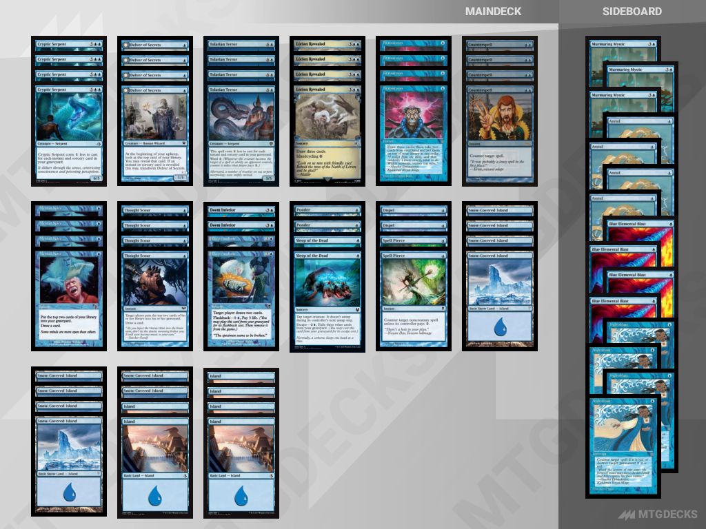Top 8 @ ACTION NEW TCG | Pauper - October 08 • MTG DECKS