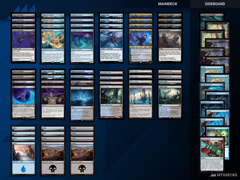 Standard Dimir Midrange deck by Shiratori Genki • MTG DECKS