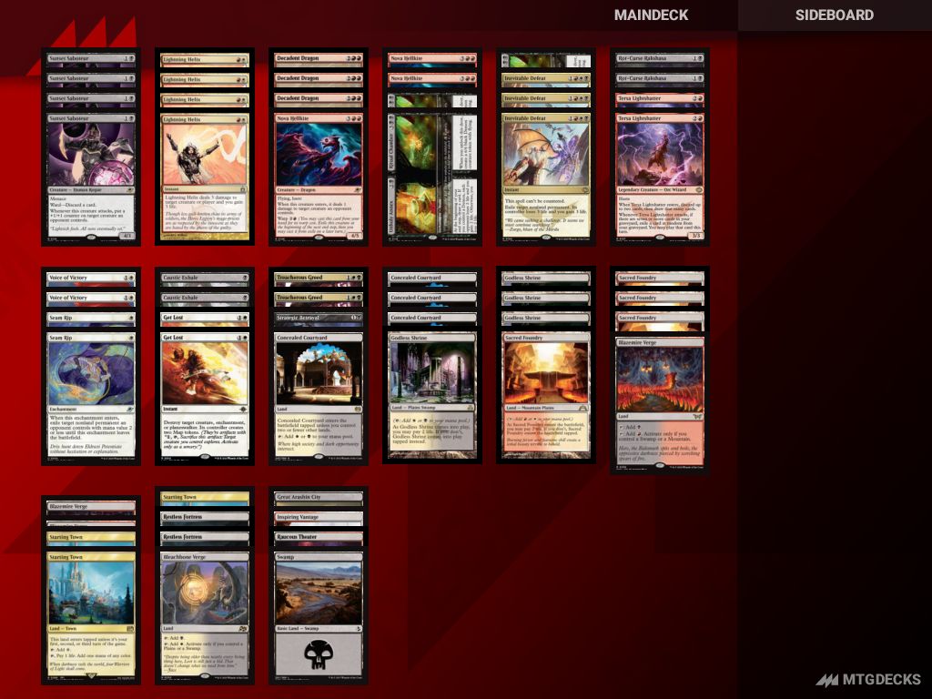 Arena Standard S Mardu Midrange deck by M3rett0 • MTG DECKS