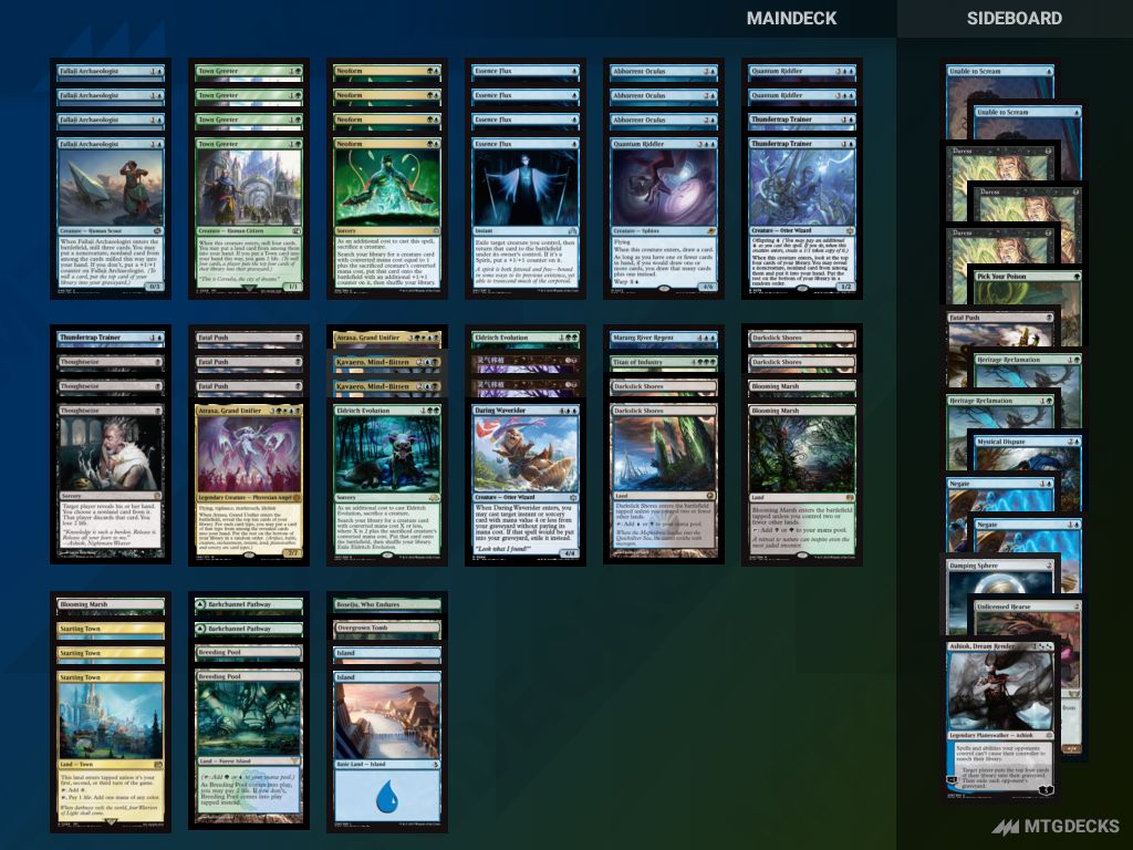 Pioneer Neoform deck by NAKISHIMA • MTG DECKS