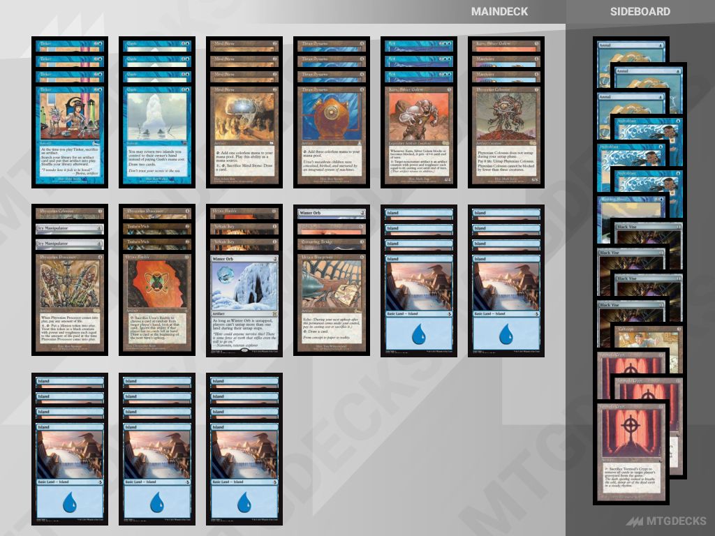 Premodern MUD deck by Diogo Fernandes • MTG DECKS