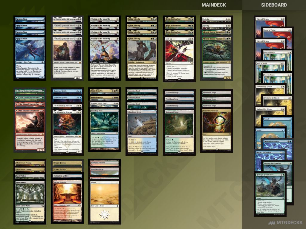 Arena Standard 4 Color Legends deck by Platinum-Mythic Rank Player ...