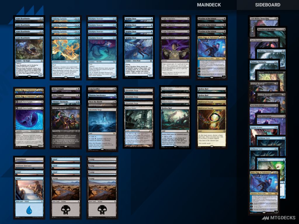 Standard Dimir Midrange deck by MTGSkywalker • MTG DECKS
