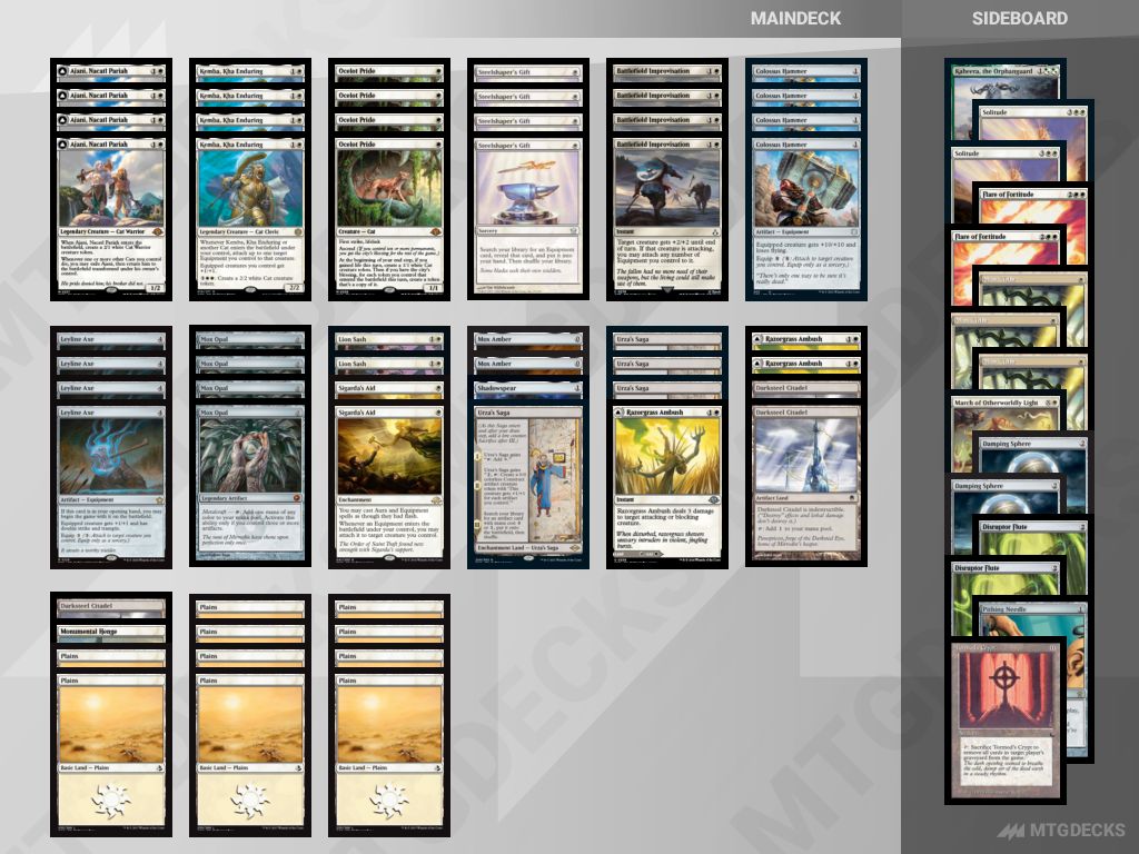 Modern Hammer Time deck by CrusherBotBG • MTG DECKS