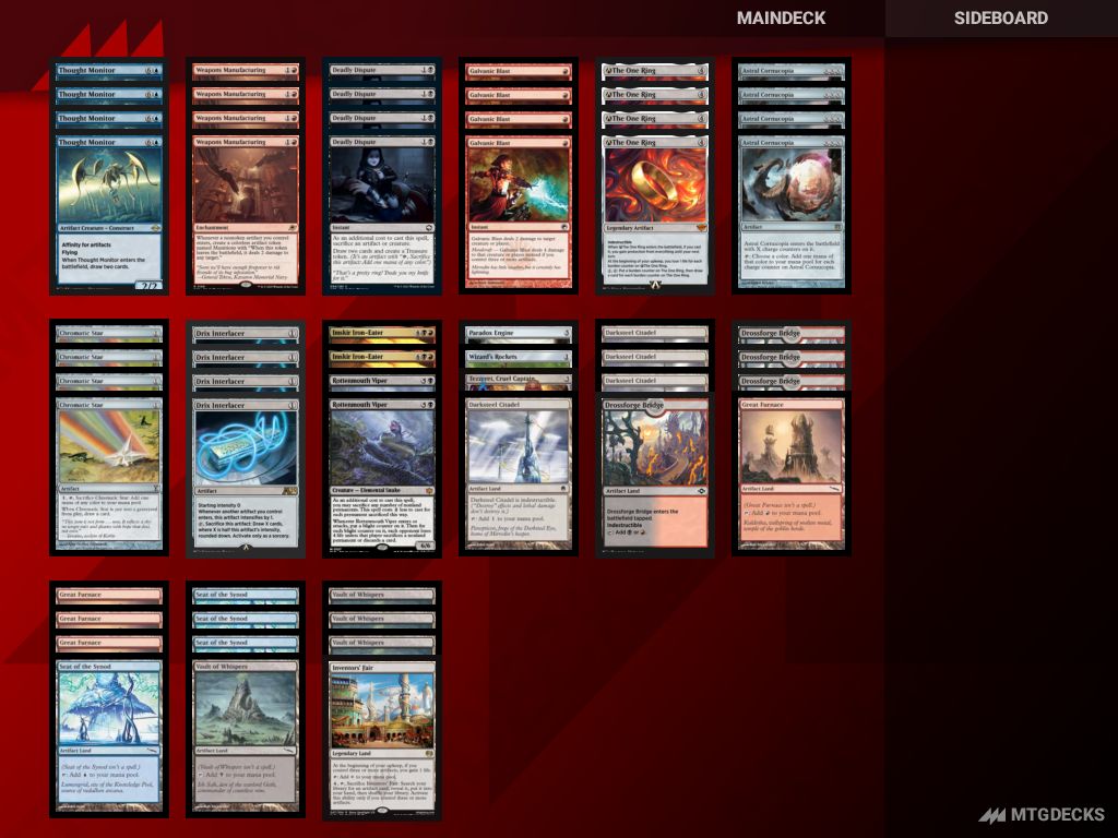 Arena Historic [H] Bad Weapons deck by ggzel • MTG DECKS