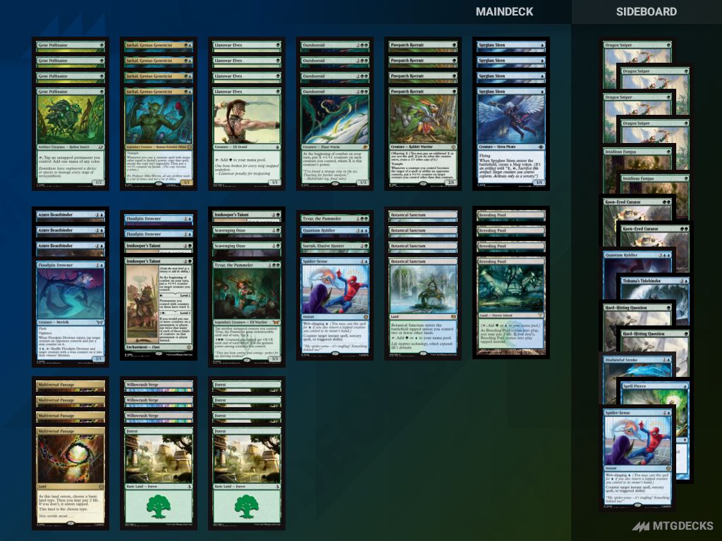 Standard Simic Aggro deck by Muroki Satoshi • MTG DECKS