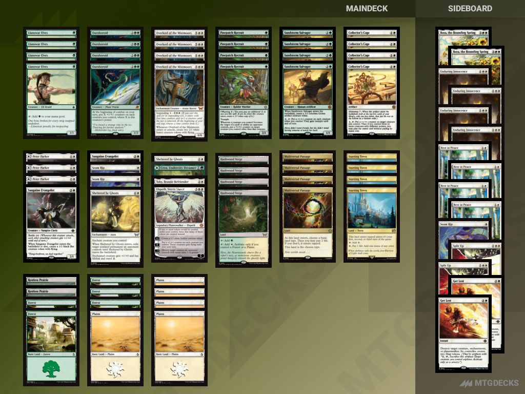 Standard Selesnya Aggro deck by Kido Yusuke • MTG DECKS