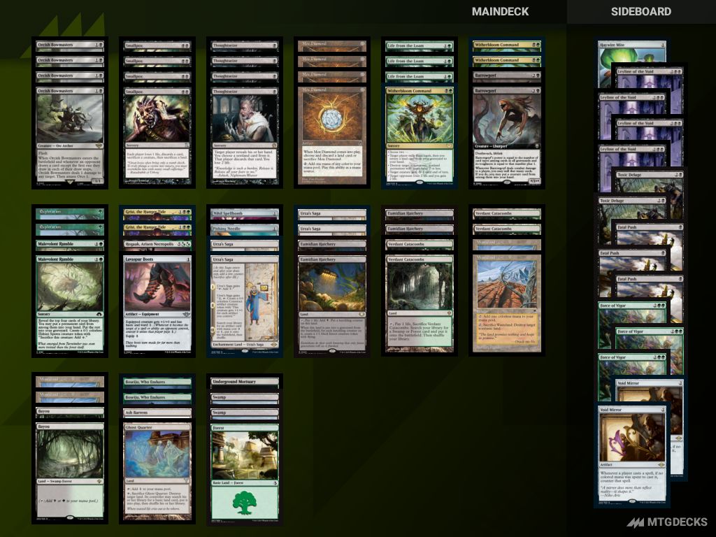 Legacy Loam Pox deck by altniccolo • MTG DECKS