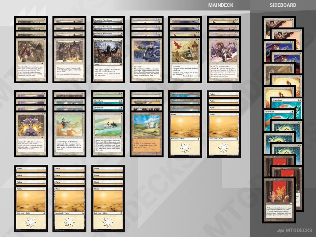 Premodern Soldiers deck by Marco Mognon • MTG DECKS