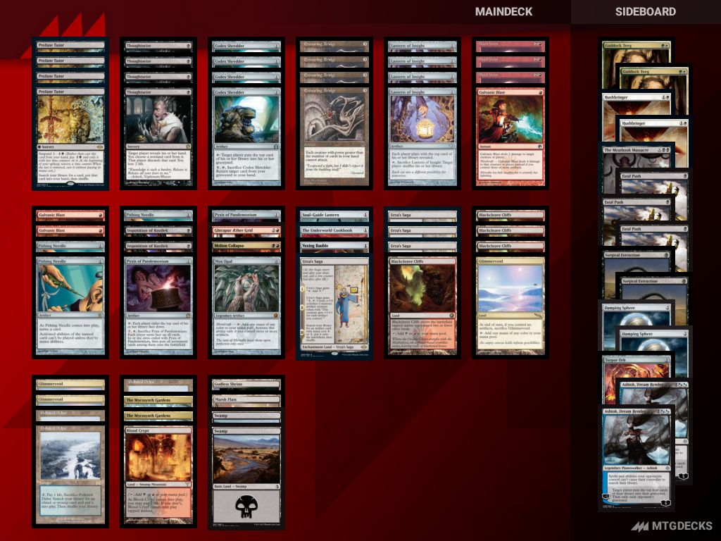 MTG Modern Lantern Control - 181 top decks • MTG DECKS