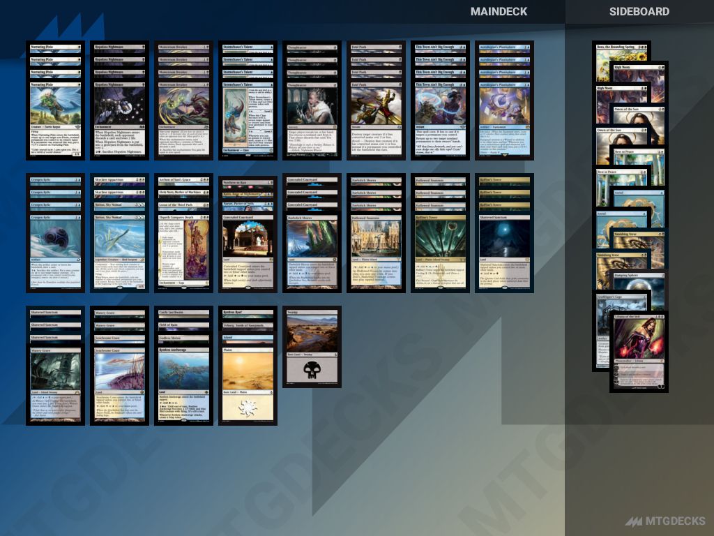 MTG Pioneer Esper Doom top decks • MTG DECKS