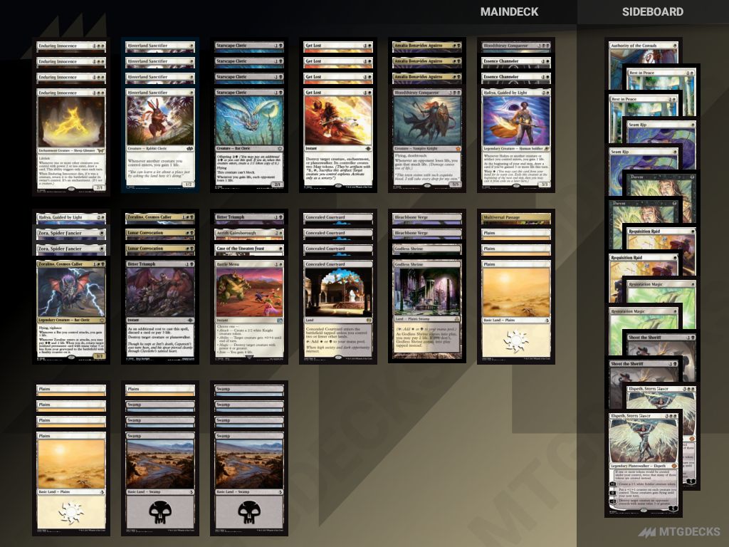 Traditional Standard Ranked Decklists: October 20, 2025 | October 20 ...