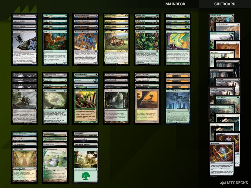 MTG Modern Samwise Combo - 885 top decks • MTG DECKS