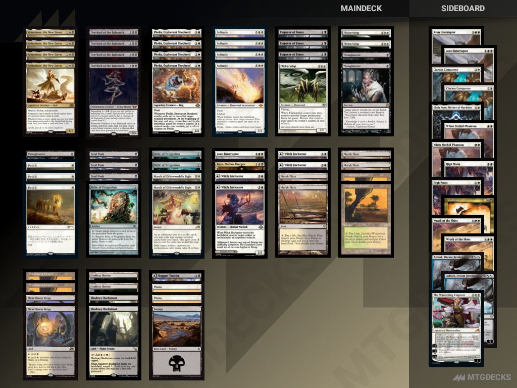 Modern Orzhov Blink deck by Caio Graco • MTG DECKS