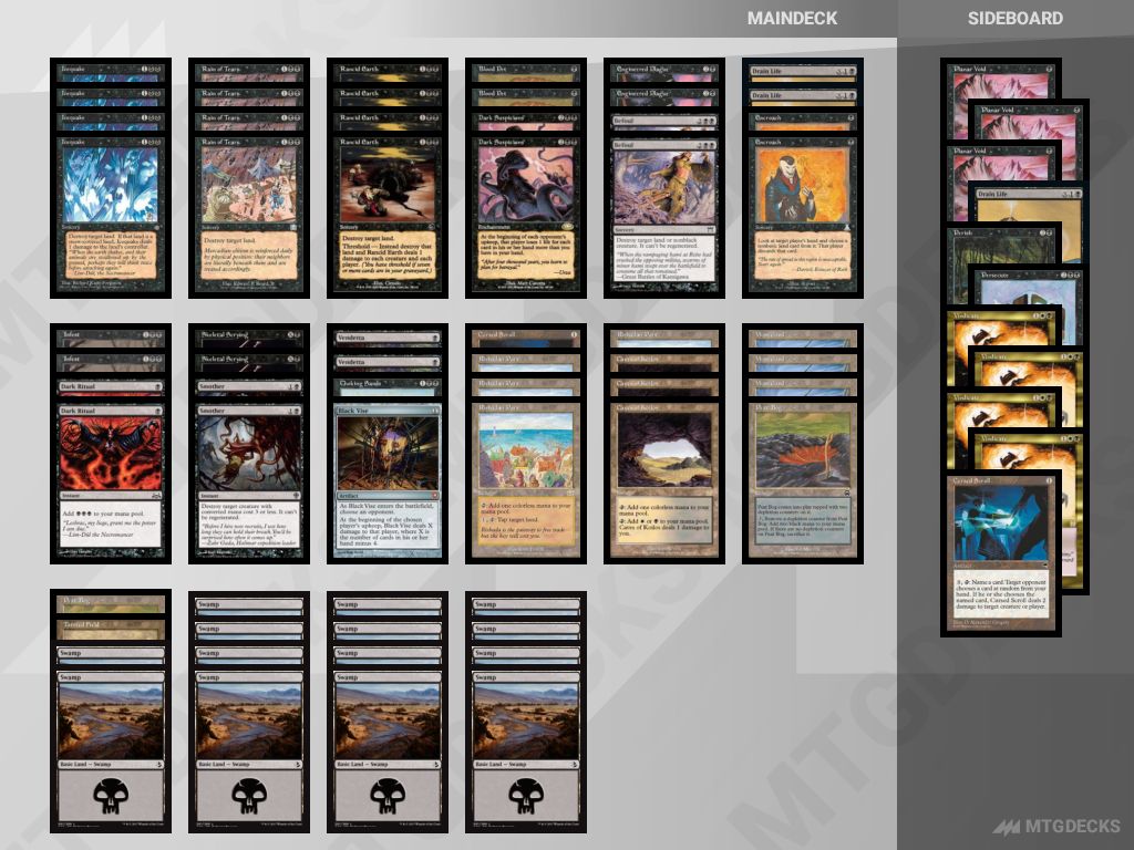 Premodern Ponza deck by Araldo83 • MTG DECKS