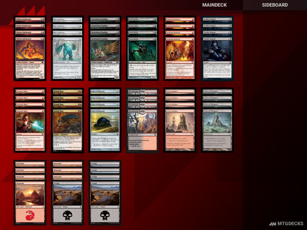 MTG Historic-Pauper decks March 2026 • MTG DECKS