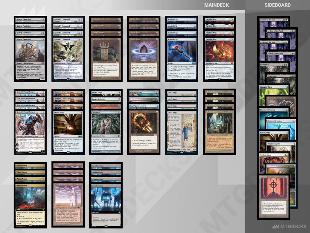 Legacy Mystic Forge Combo deck by nedyahiske • MTG DECKS