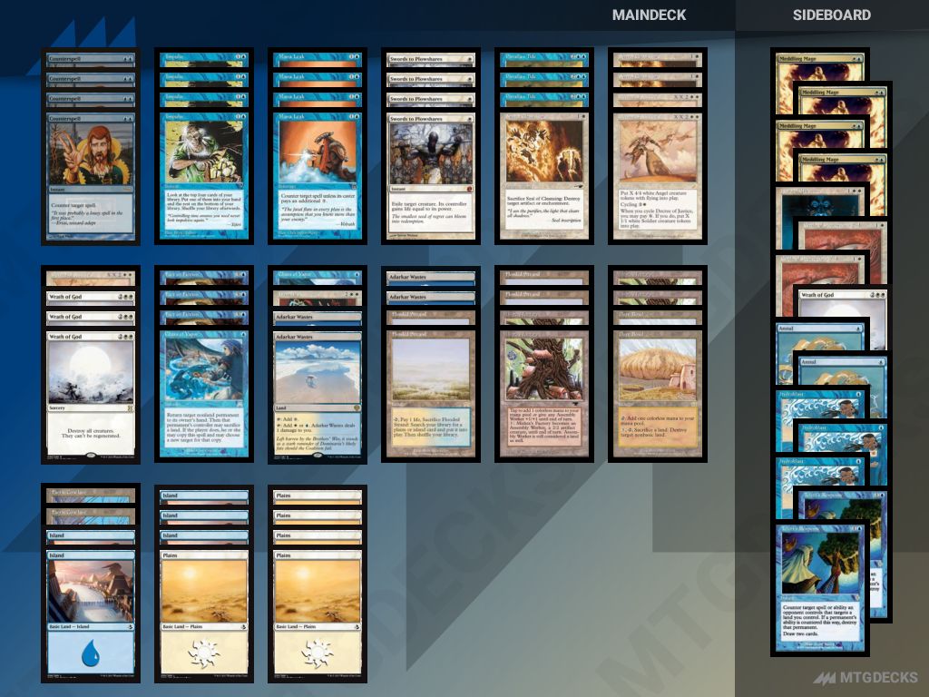 Premodern Tide Control deck by Guilherme Aguemi • MTG DECKS