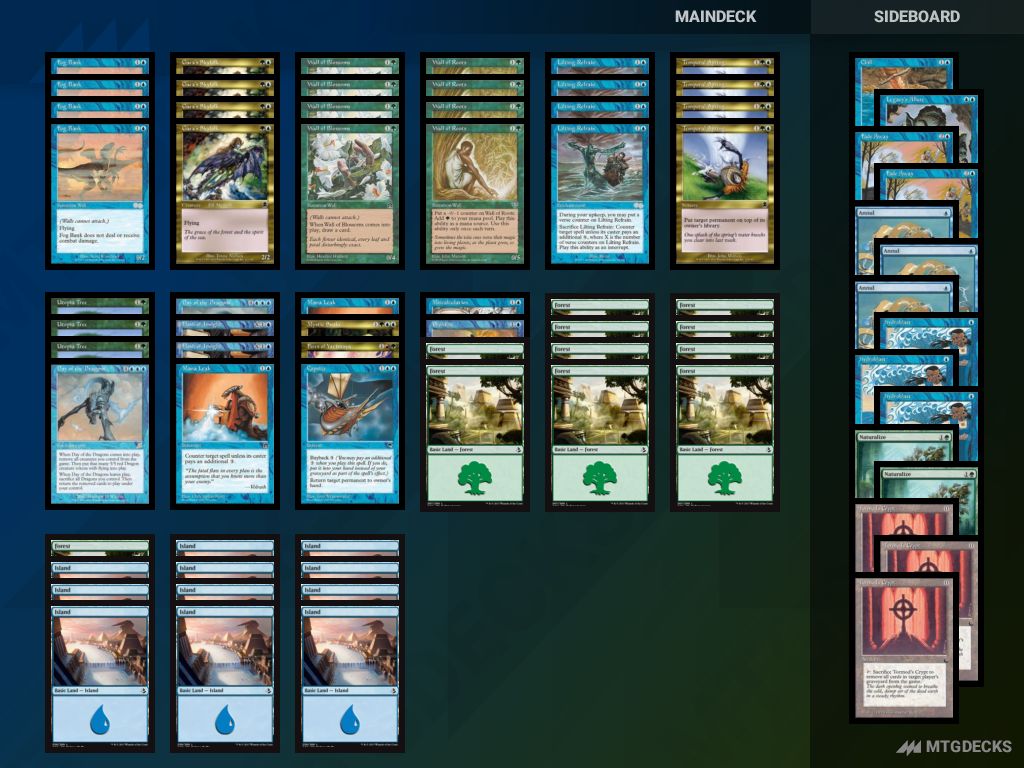 Premodern Rogue deck by Murilo Orthusk • MTG DECKS