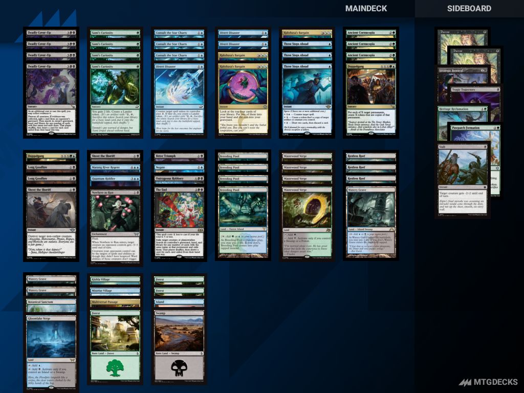 Arena Standard Sultia Control deck by Unsolven • MTG DECKS