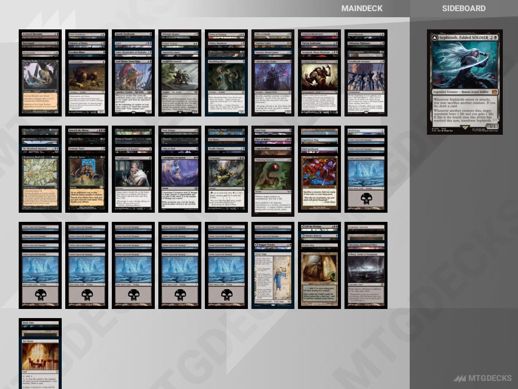 Duel-Commander Aristocrat Life Gain deck by Francesco Foscaldi • MTG DECKS