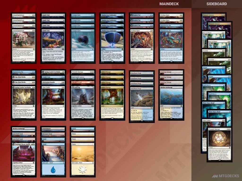 Standard UW SS Battlefront deck by Tenke-Dombi Dániel • MTG DECKS