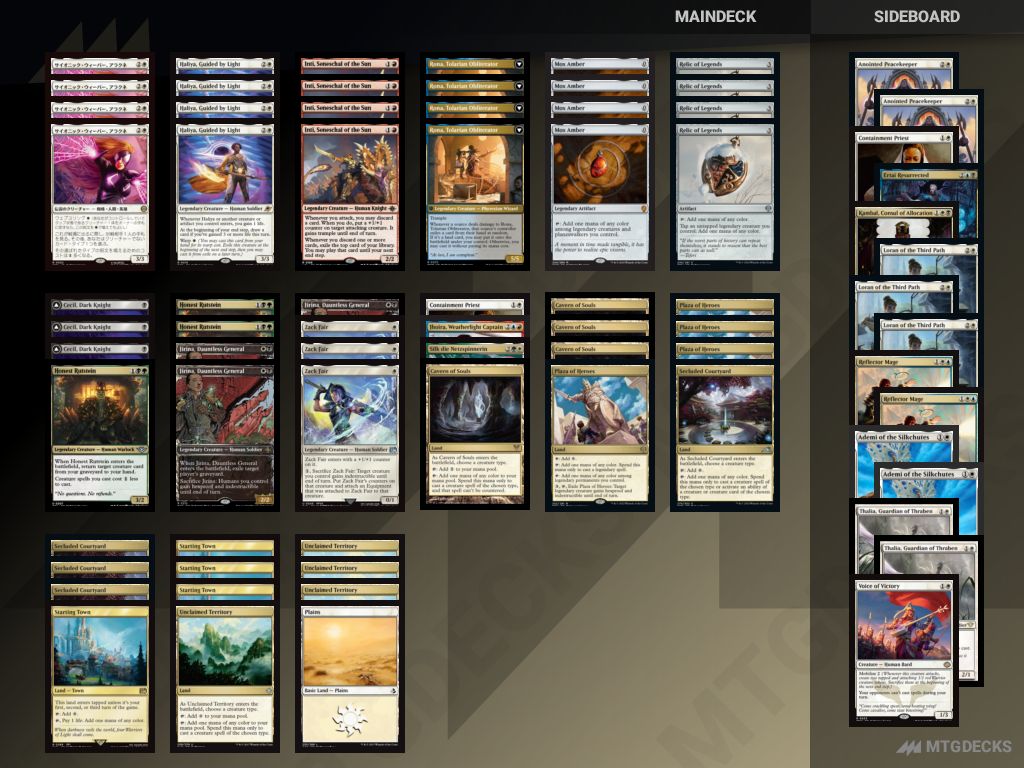 MTG Pioneer 5 Color Legends top decks • MTG DECKS