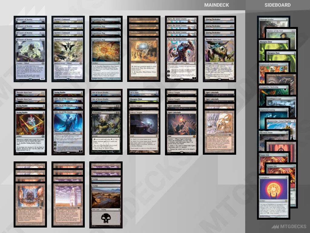 Modern Colorless Eldrazi Tron deck by Jack Contencin • MTG DECKS