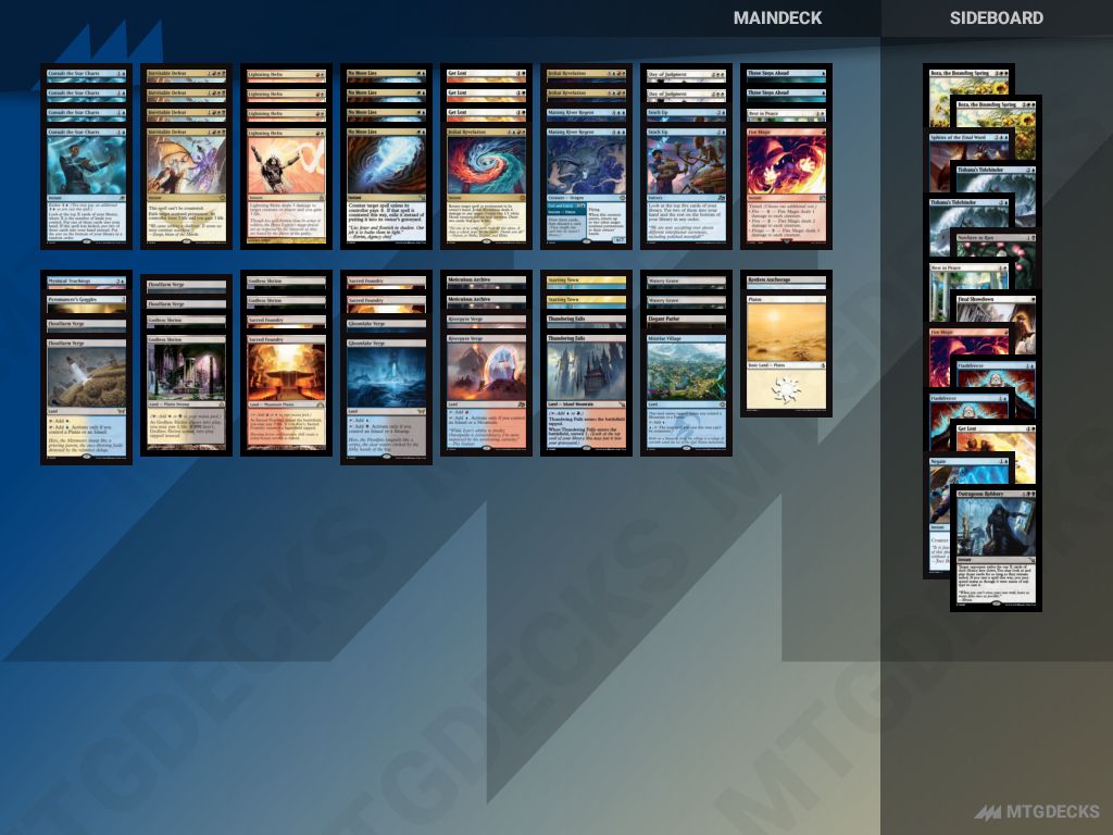 Arena Standard W-U-B-R Control deck by Lemon_Nagasako • MTG DECKS