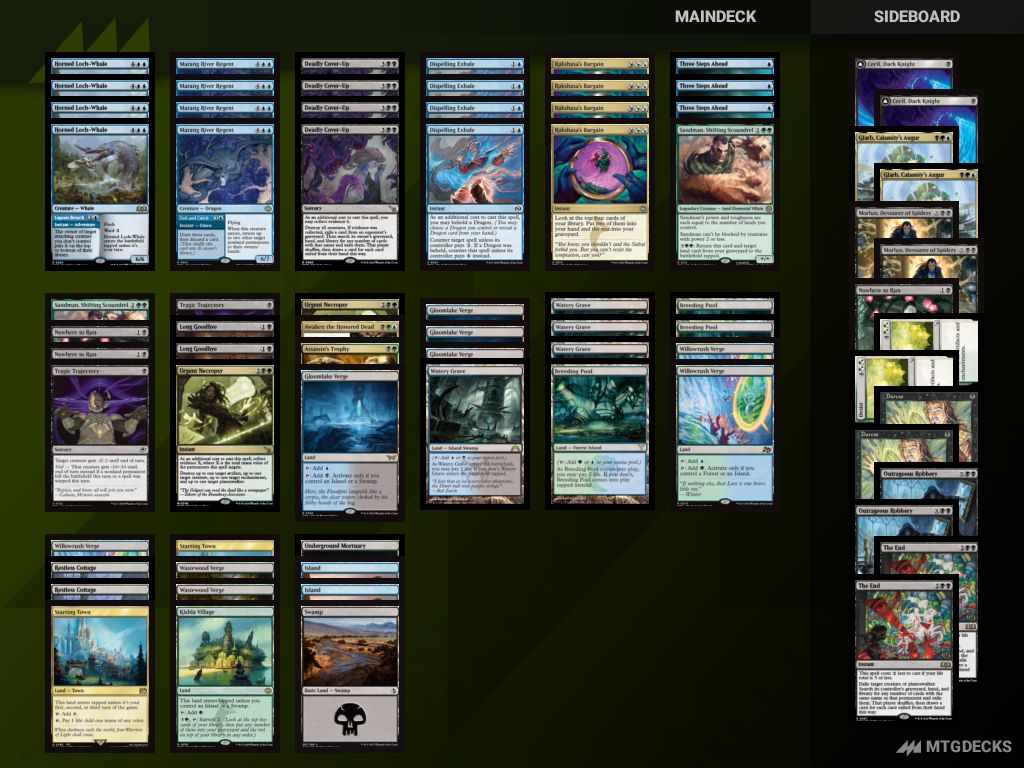 Arena Standard Sultai Control deck by Soichiro Kato • MTG DECKS