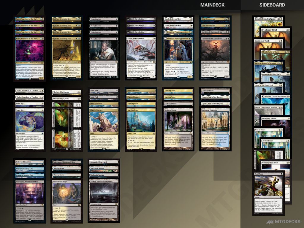 Pioneer Esper Midrange deck by Dmitry Beznogov • MTG DECKS