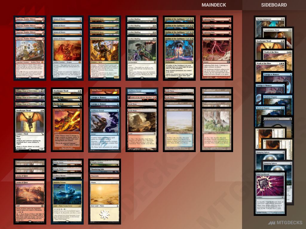 Modern 5C Domain Zoo deck by Cédric Krebs • MTG DECKS