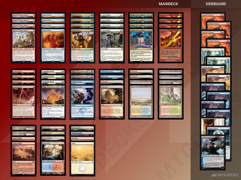 Modern Domain Zoo deck by Nakazawa Takahiro • MTG DECKS