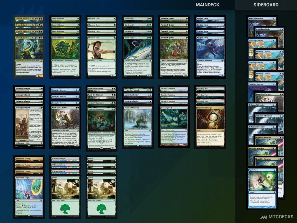 Standard Simic Ouroboroid deck by TheManLand • MTG DECKS