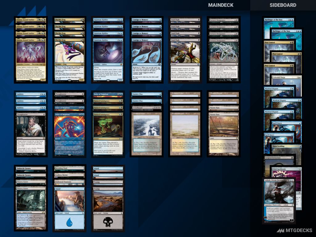 Modern Esper Reanimator deck by txepi • MTG DECKS