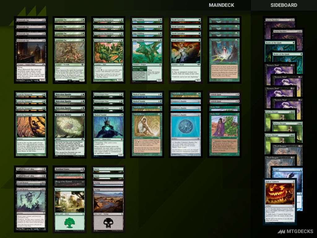 Top 8 @ Chuck TCG | Pauper - October 29 • MTG DECKS