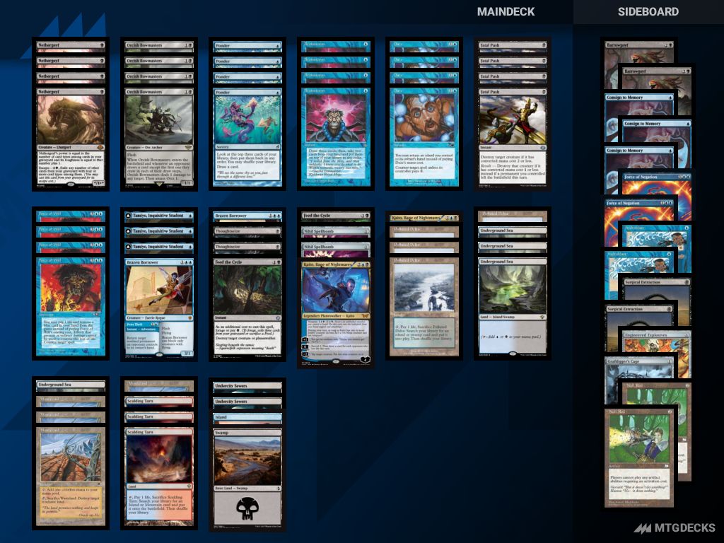 MTGO Legacy Challenge 32 #12822651 | October 29 • MTG DECKS