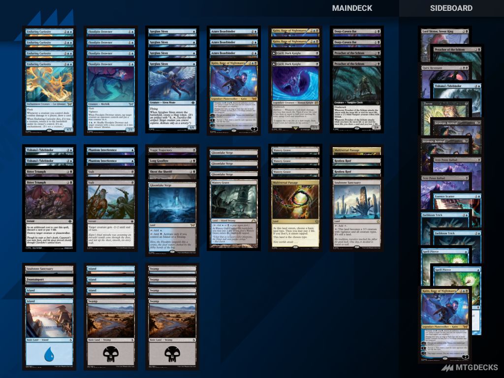 Standard Dimir Midrange deck by Strongmind • MTG DECKS