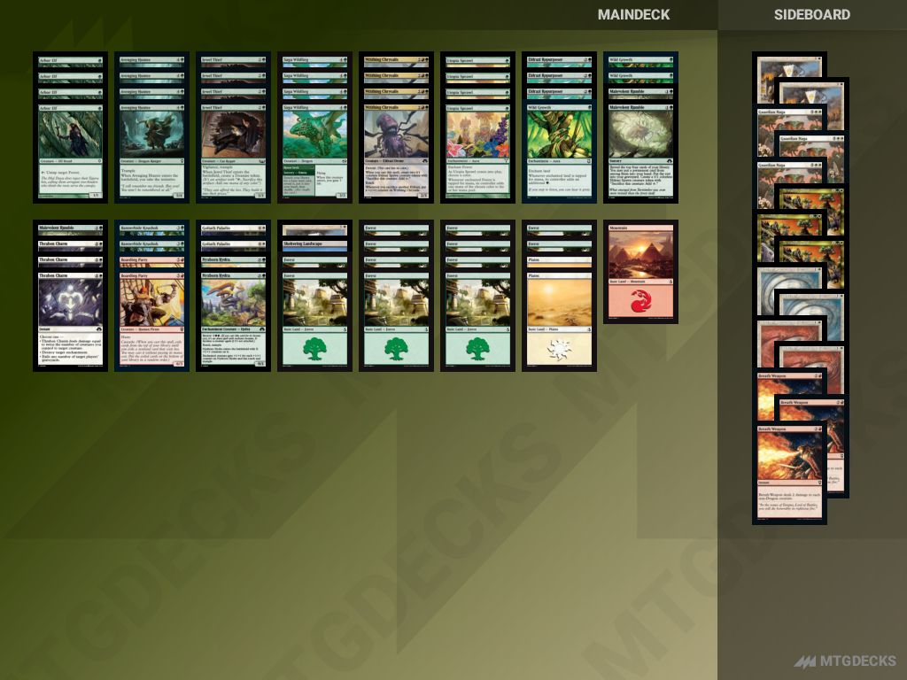 Pauper Gruul Ramp deck by Filipe Primo • MTG DECKS