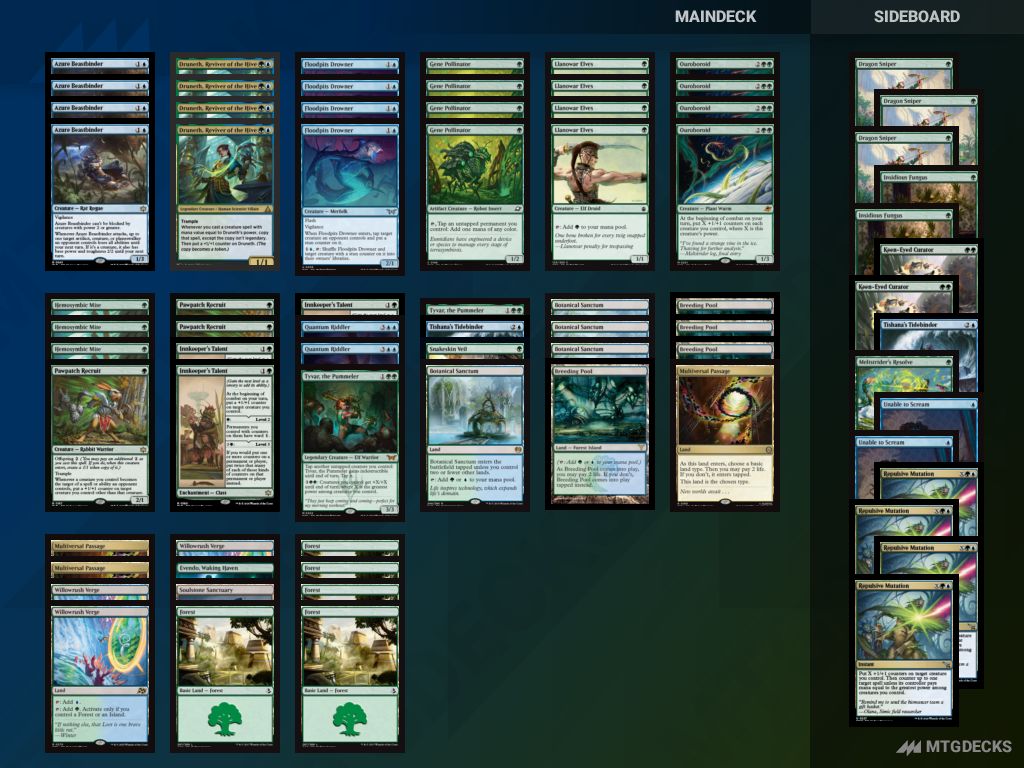 Standard Simic Ouroboroid deck by Hamuda • MTG DECKS