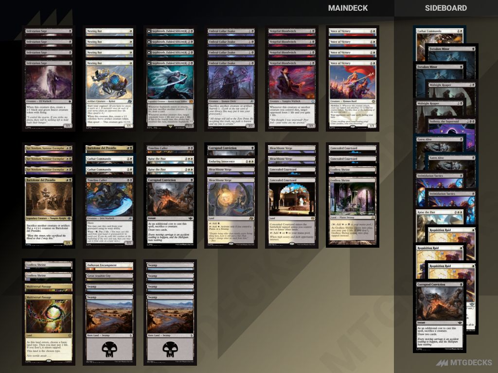 Top 8 @ Cards Of Paradise | Standard - November 01 • MTG DECKS
