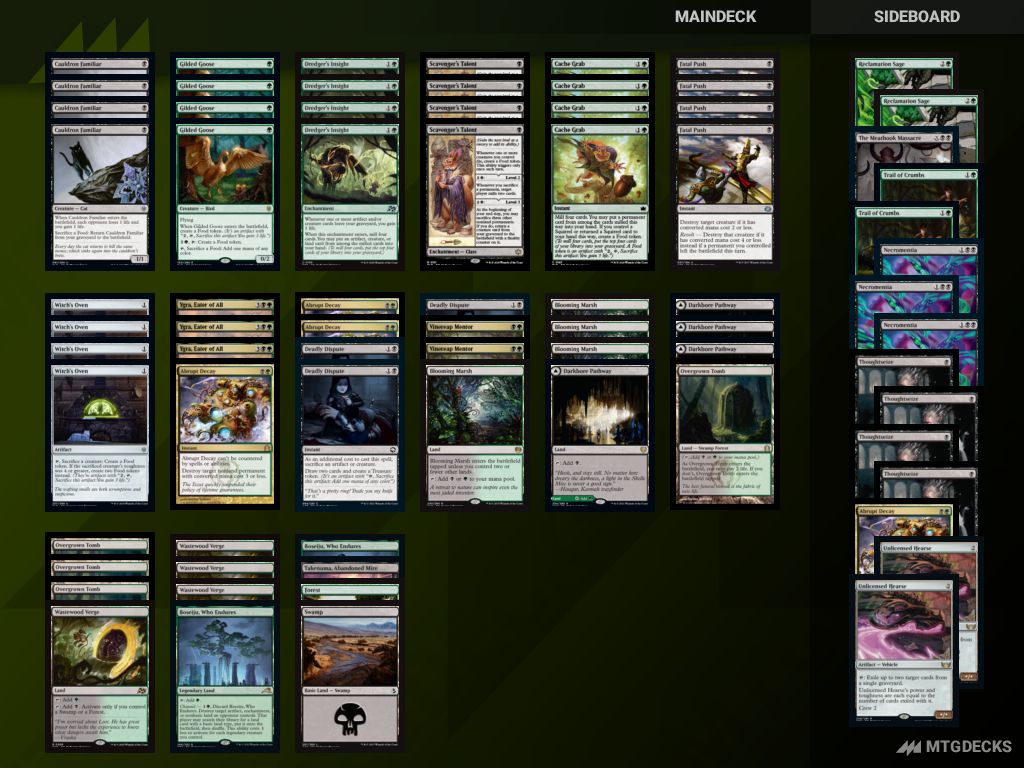 MTGO Pioneer RC Super Qualifier #12822646 | November 01 • MTG DECKS