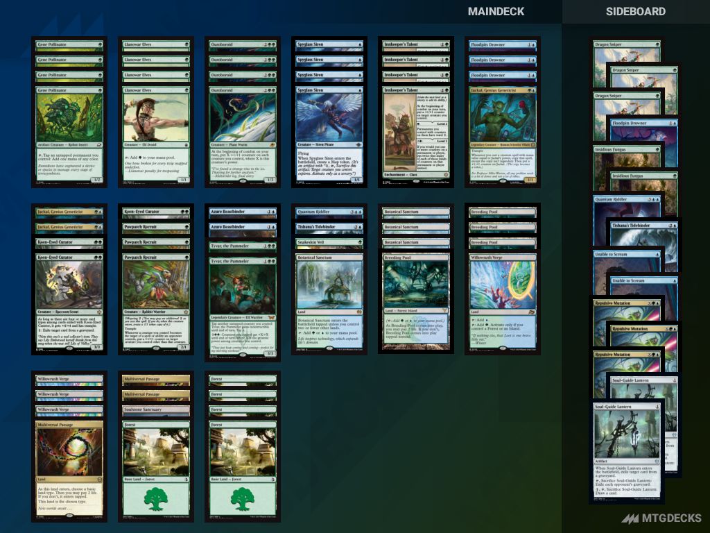 Standard Simic Aggro deck by Patrick Roth • MTG DECKS
