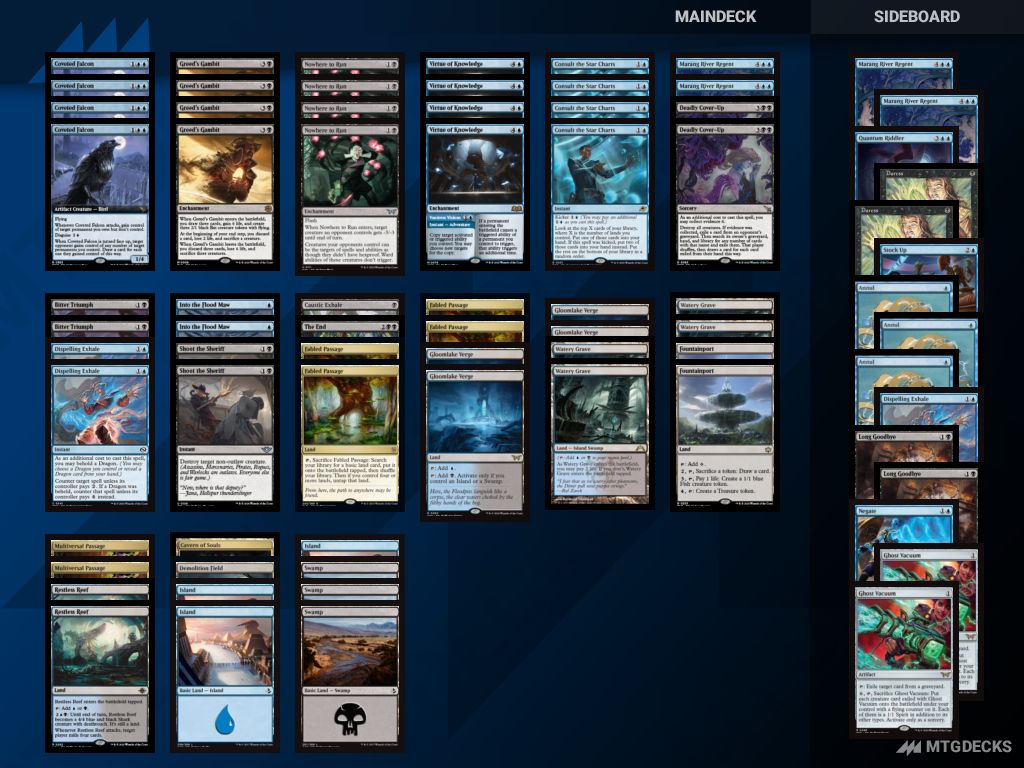 Standard Dimir Control deck by genkinman2 • MTG DECKS