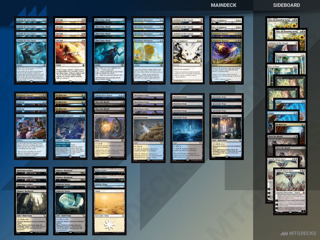 Standard Esper Mill deck by Magllor • MTG DECKS