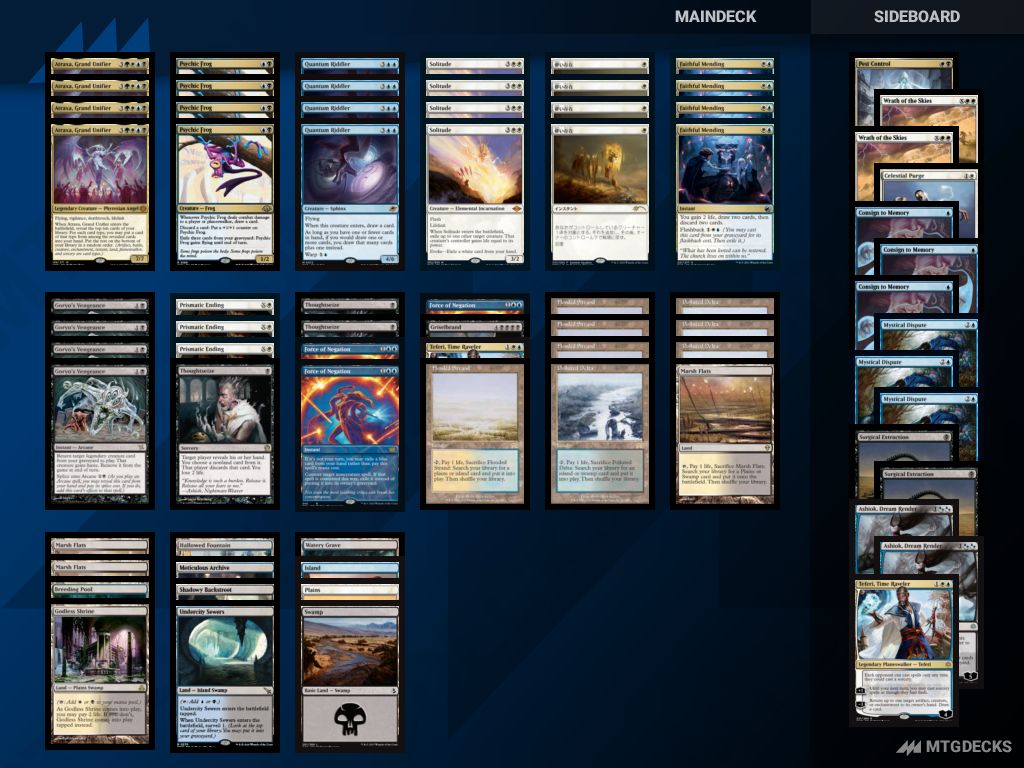 Modern Goryo's Vengeance deck by Matt Sims • MTG DECKS