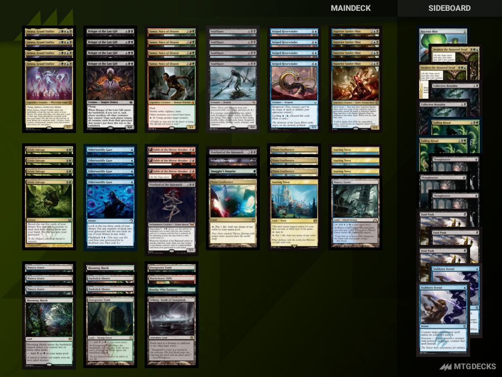 Pioneer Soulflayer deck by Sato Daiki • MTG DECKS