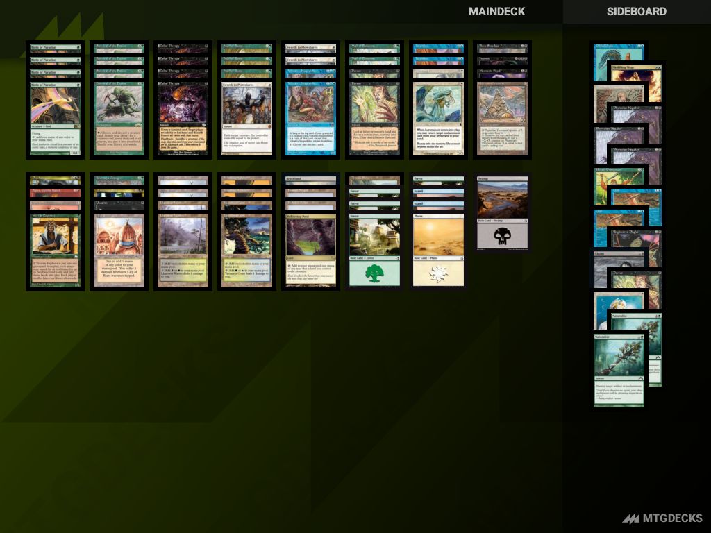 Premodern Full English Breakfast deck by Alex Yus • MTG DECKS