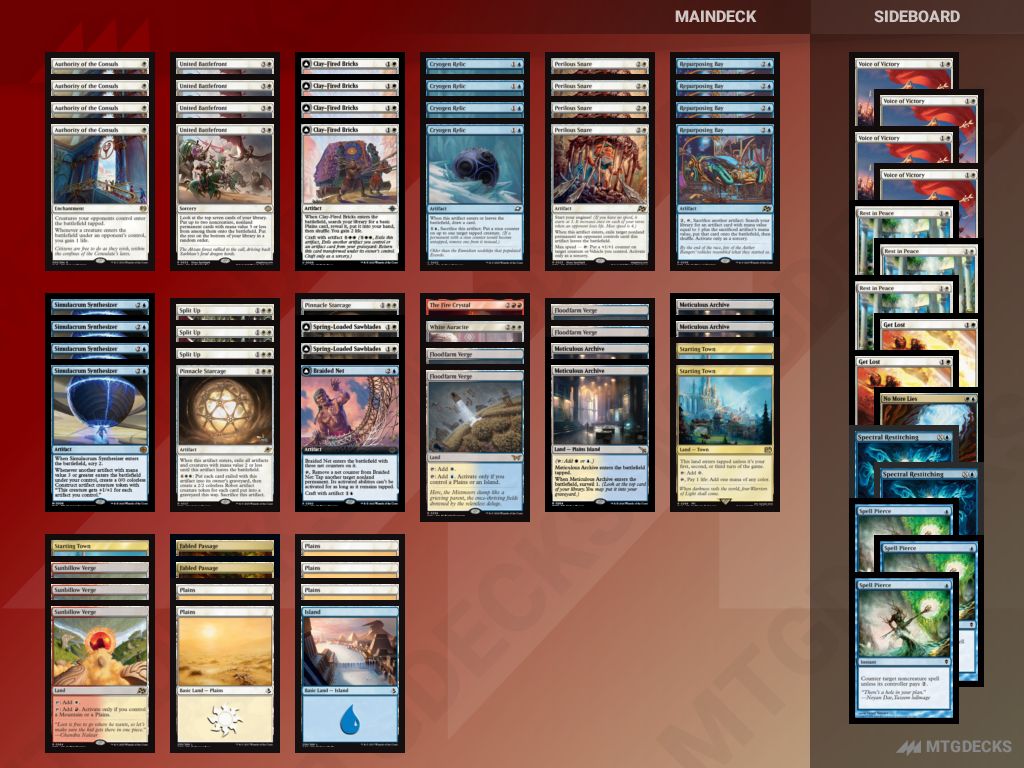 MTGO Standard Challenge 32 #12822719 | November 03 • MTG DECKS