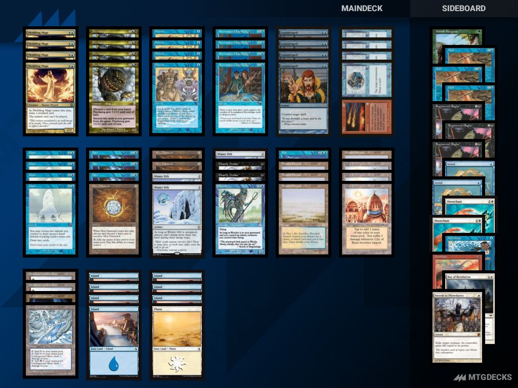 Premodern Psychatog deck by Andrew Reesor • MTG DECKS